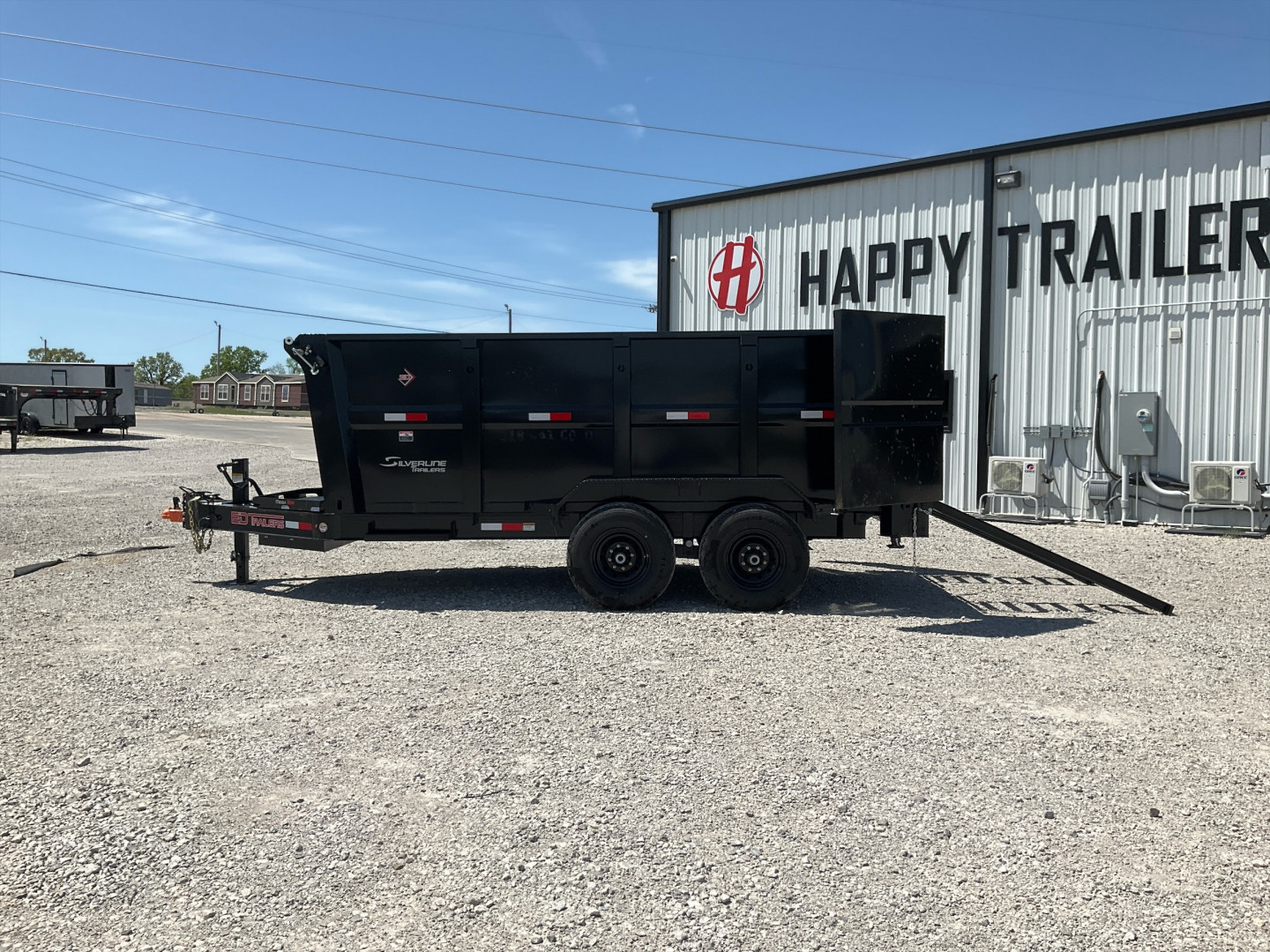 Used *USED* 2024 ED Trailers 83"x14' BP Dump Trailer w/ 48" Sides for ...