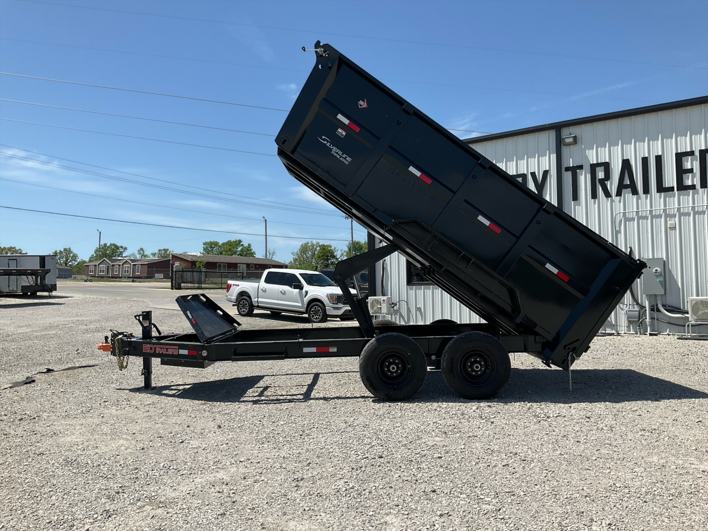 Used *USED* 2024 ED Trailers 83"x14' BP Dump Trailer w/ 48" Sides