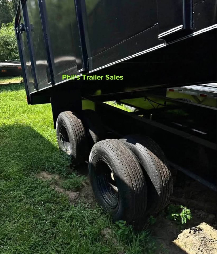 New 2025 Top Hat Trailers 20’ Tandem Dual Dump Trailer 10k axles Dump ...
