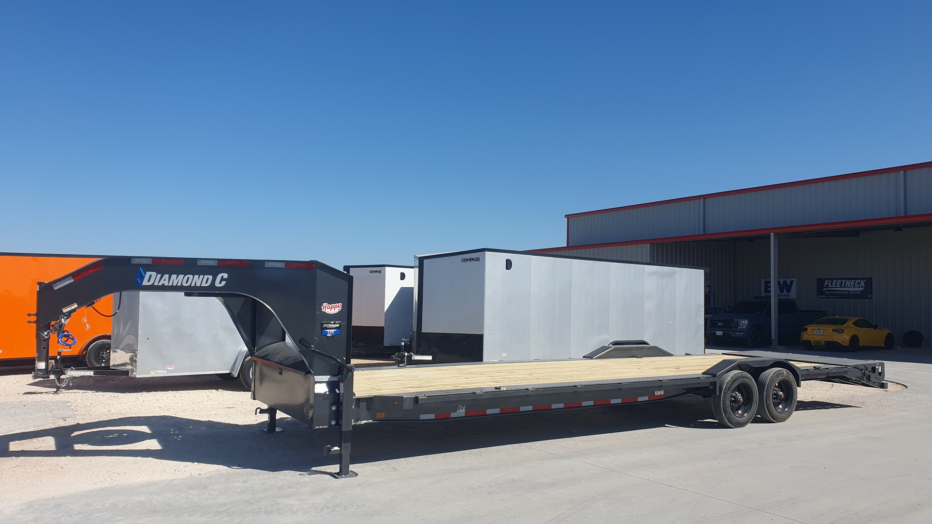 New 2025 Diamond C 102"x30' GN Extreme Duty Equipment Trailer - LPX-GN210