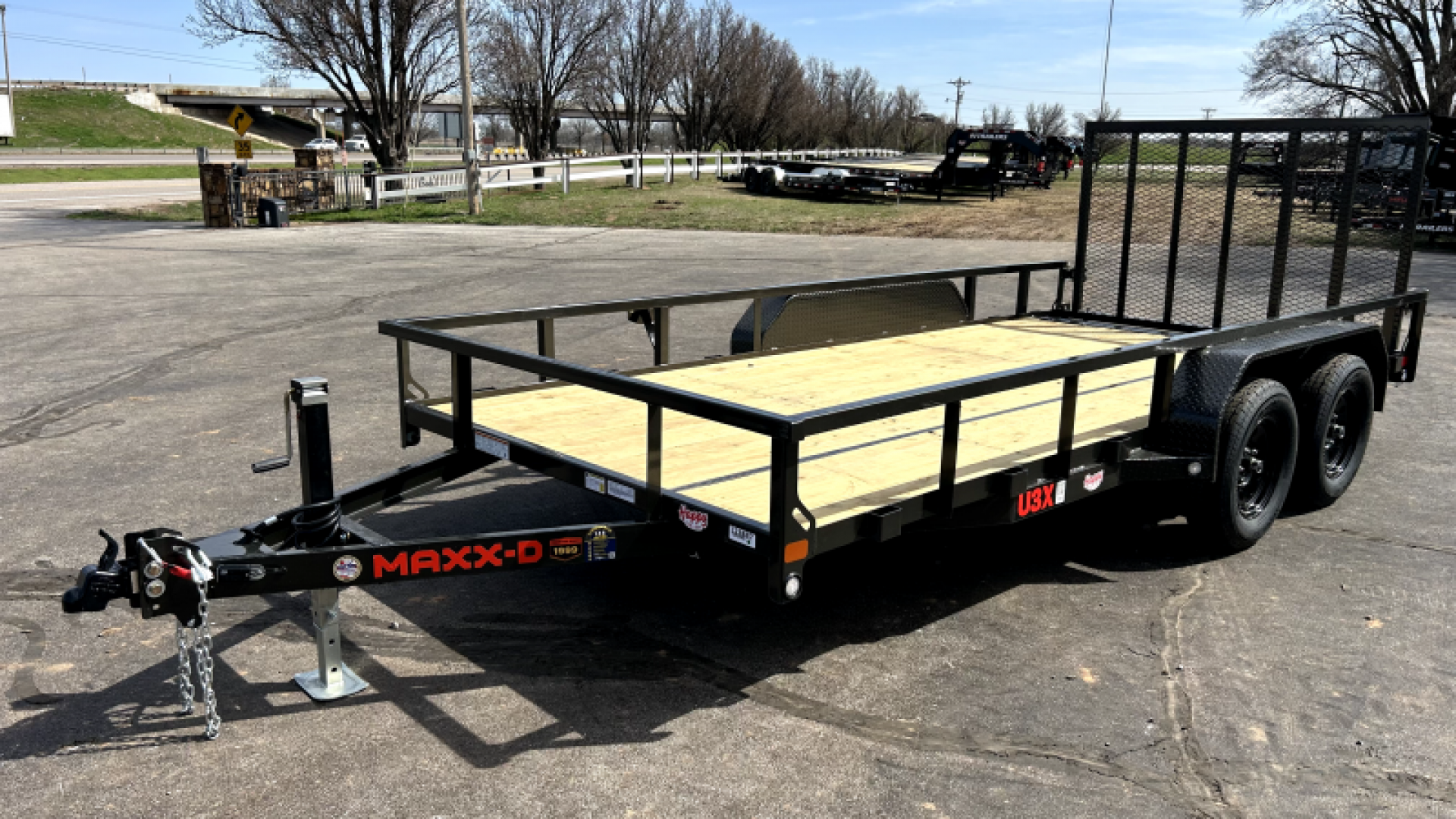 New 2025 83”x 16’ MAXX-D Tandem Axle Utility – U3X for sale in Goldsby, OK