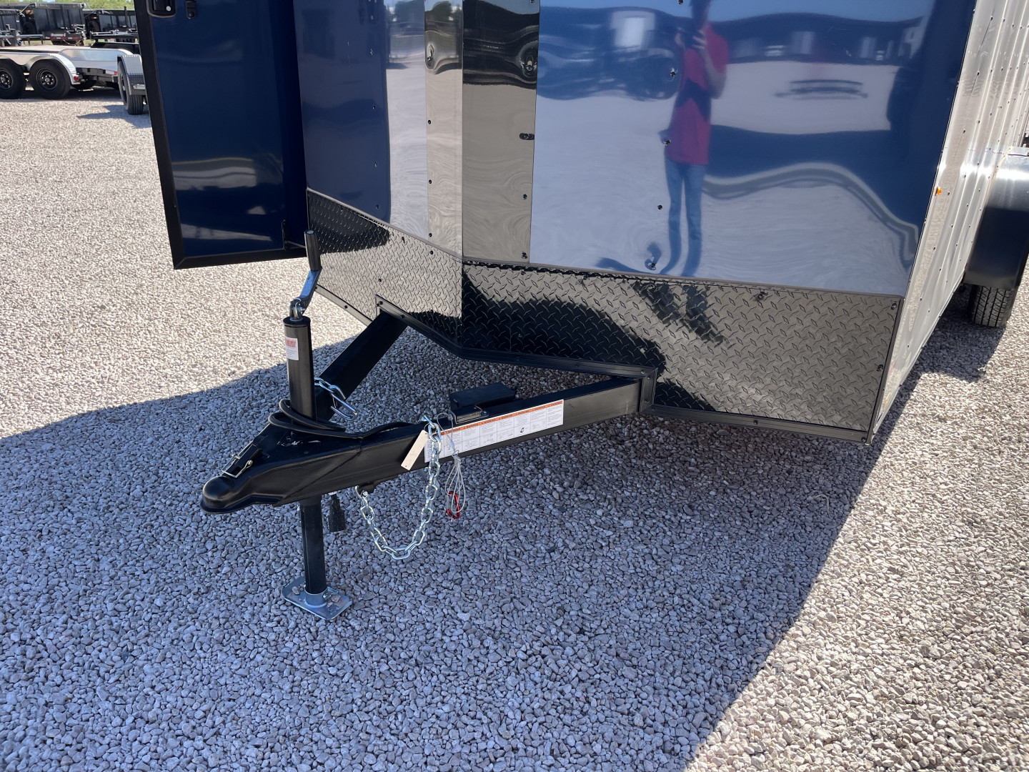 New 2025 Compass 7'x16' Enclosed Cargo Trailer - Indigo DLX for sale in ...
