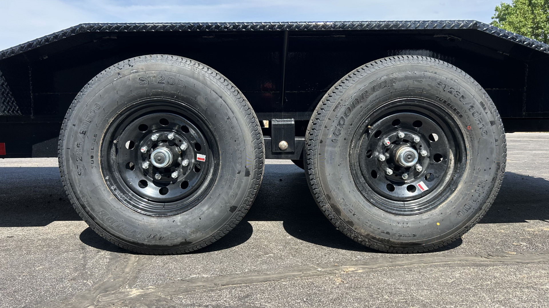 New 2025 PJ 102"x20' BP 6" Channel Super-Wide Equipment Trailer - B6 ...