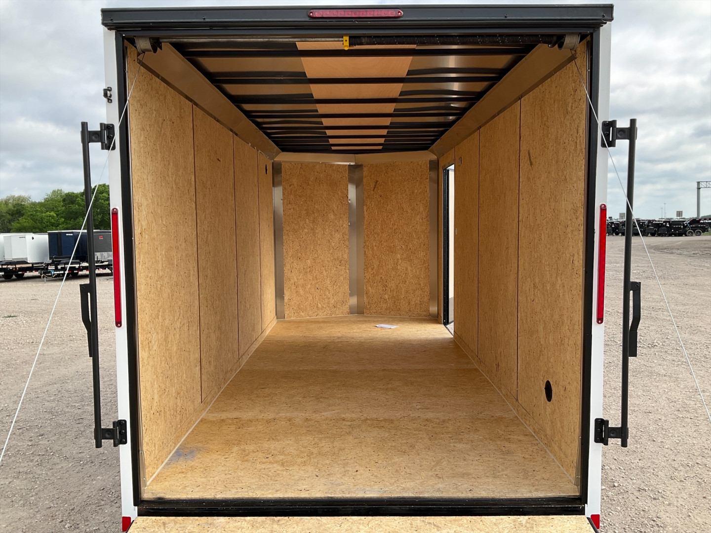 New 2025 Compass 7'x16' Enclosed Cargo Trailer - Indigo DLX