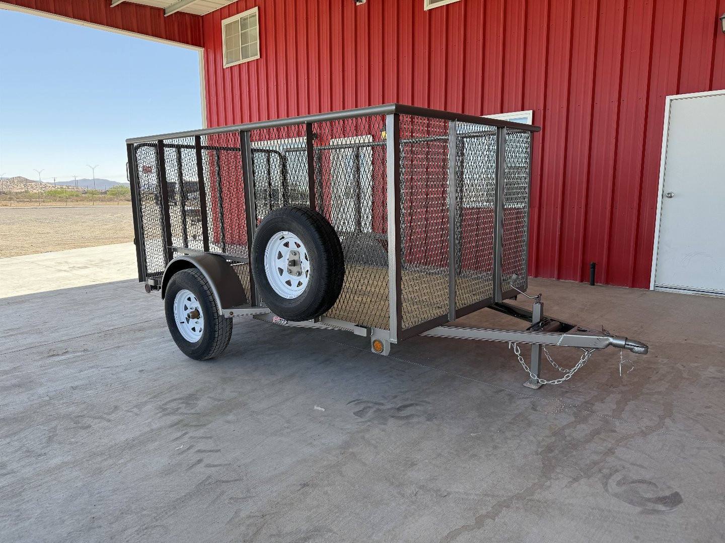 New 2025 GR Trailers 6X10 3K 4' EXP METAL SIDES Utility Trailer