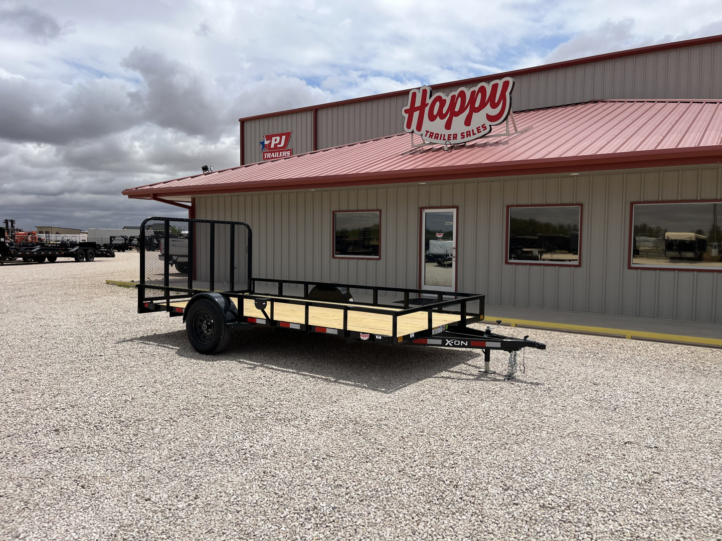 New 2025 X-On 83"x14' Single Axle Utility Trailer - U3