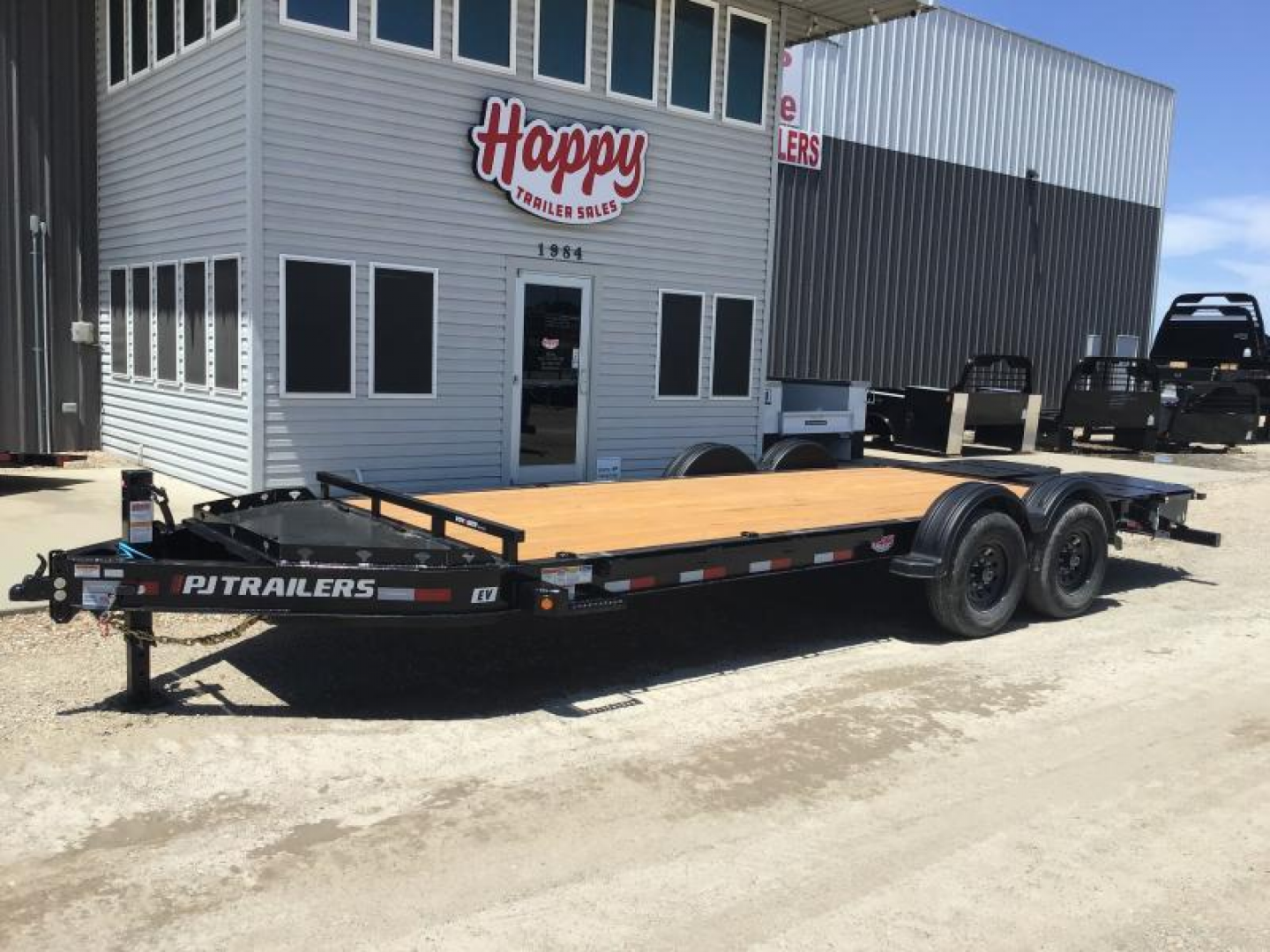 New 2026 PJ 83''x20' BP 8" I-Beam Equipment Trailer - EV for sale in ...