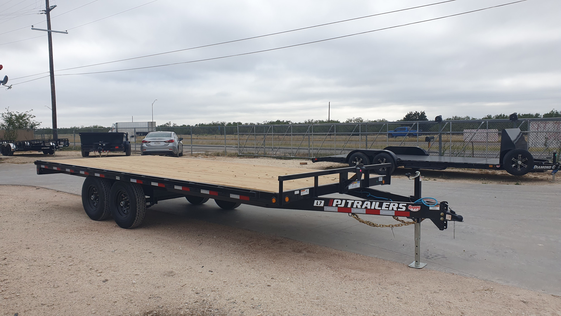 New 2025 PJ Trailers 101''x20' Light Duty Equipment Trailer- L7 for ...