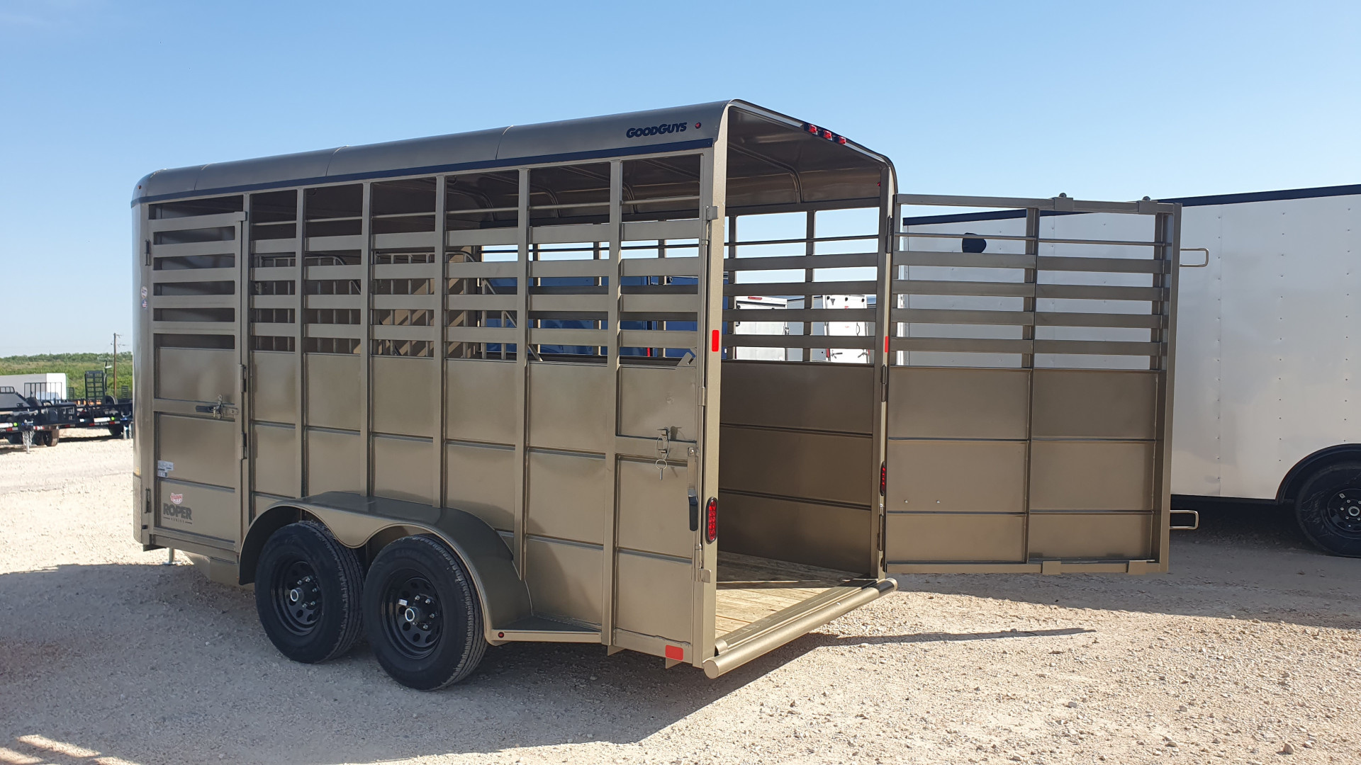 New 2026 Good Guys 16'x6' Horse Trailer w/Tack Room - Roper