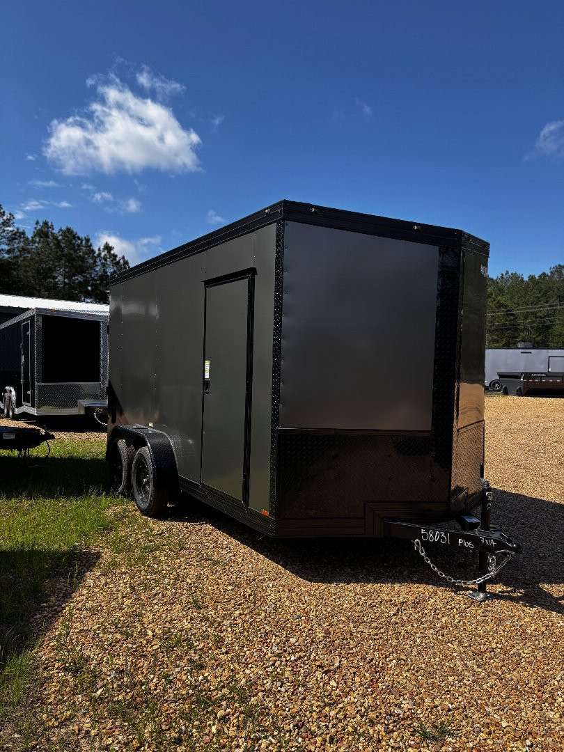 New 2025 7X14 TANDEM AXLE CARGO -7' INTERIOR HEIGHT -.080 POLYCORE ...