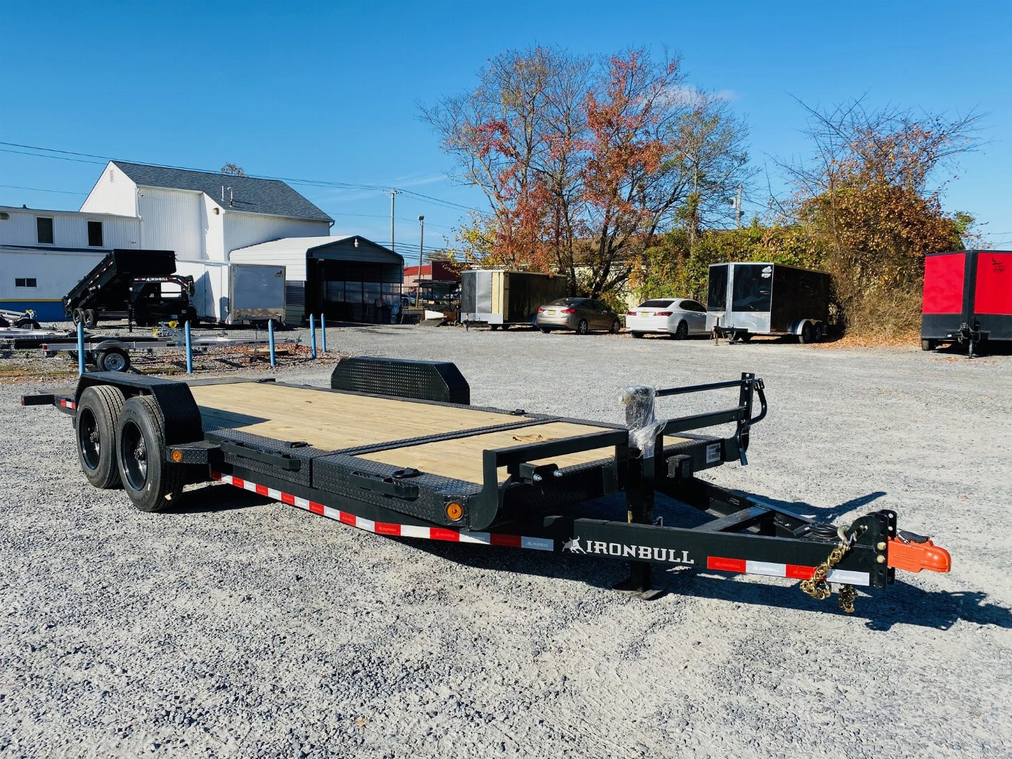 New 2025 Iron Bull TLB-7X20-14K GVWR Tilt Trailer