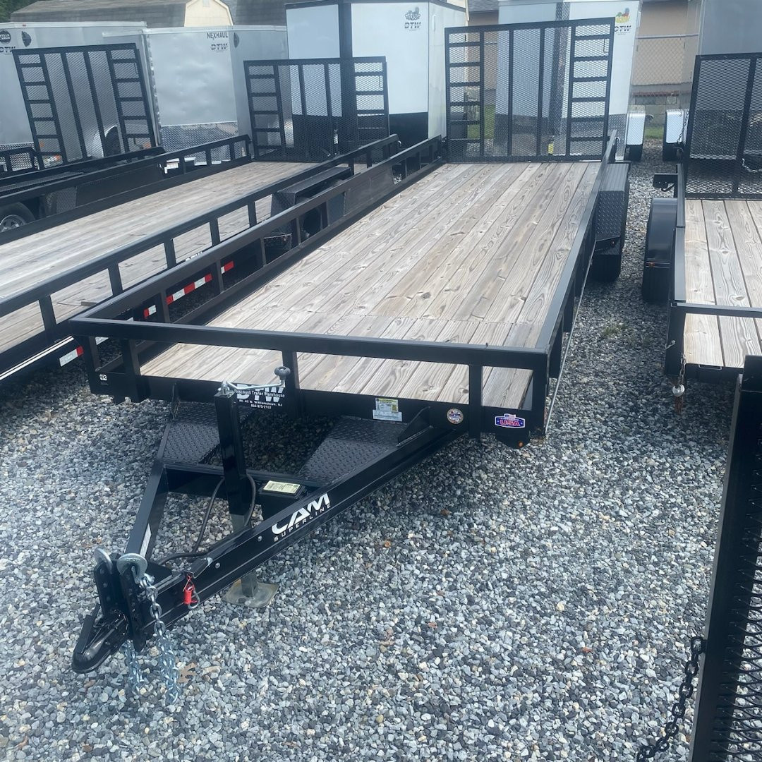 New 2023 Cam Superline 7X24UT-9.9K GVWR Utility Trailer