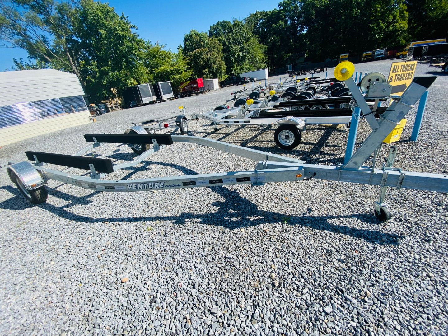 New 2022 VENTURE TRAILERS Galvanized SA Bunks VB-2800-3.6K GVWR Boat ...