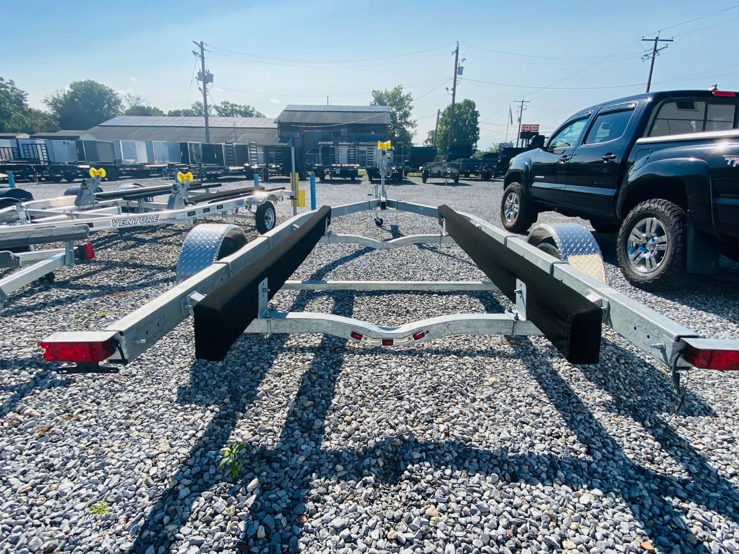 New 2022 VENTURE TRAILERS Galvanized SA Bunks VB-2800-3.6K GVWR Boat ...