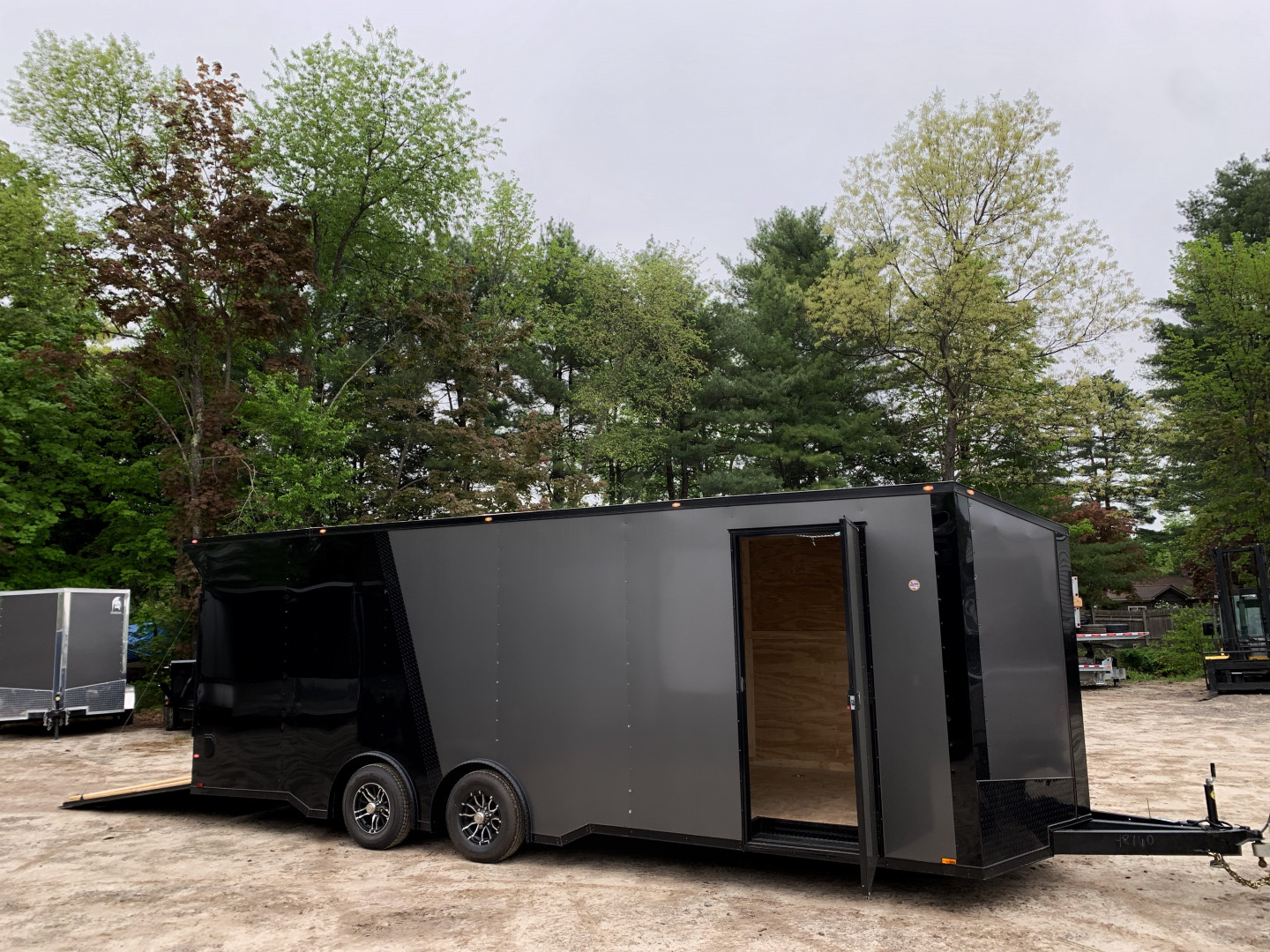 New 2025 SPARTAN 8.5X24 + 2ft V nose/ 7'6" Int Height/ .080 Polycore ...