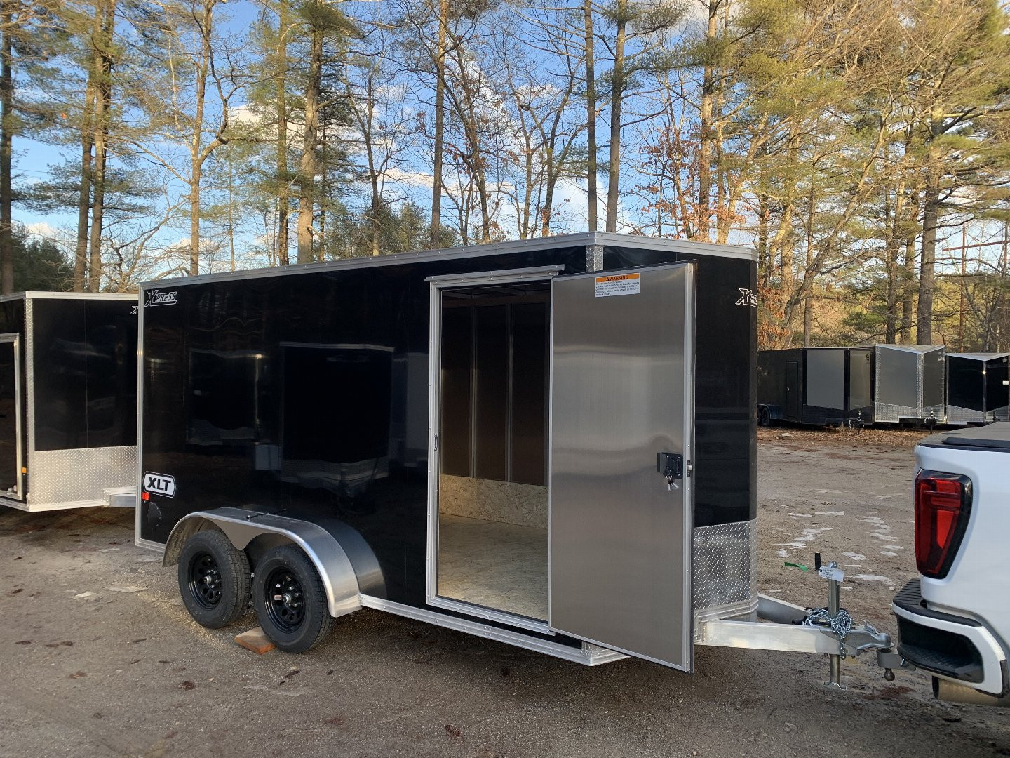 New 2025 High Country 7x14 + 18" V-Nose/ XLT Aluminum trailer / 6'6 ...