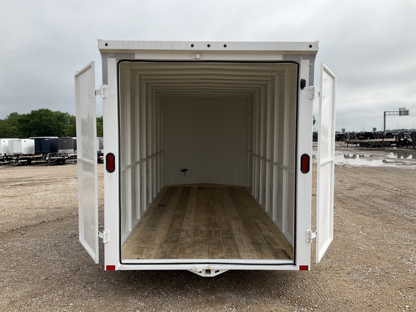 New 2025 Delco 6’8"x16’ BP Steel Enclosed Trailer – E7