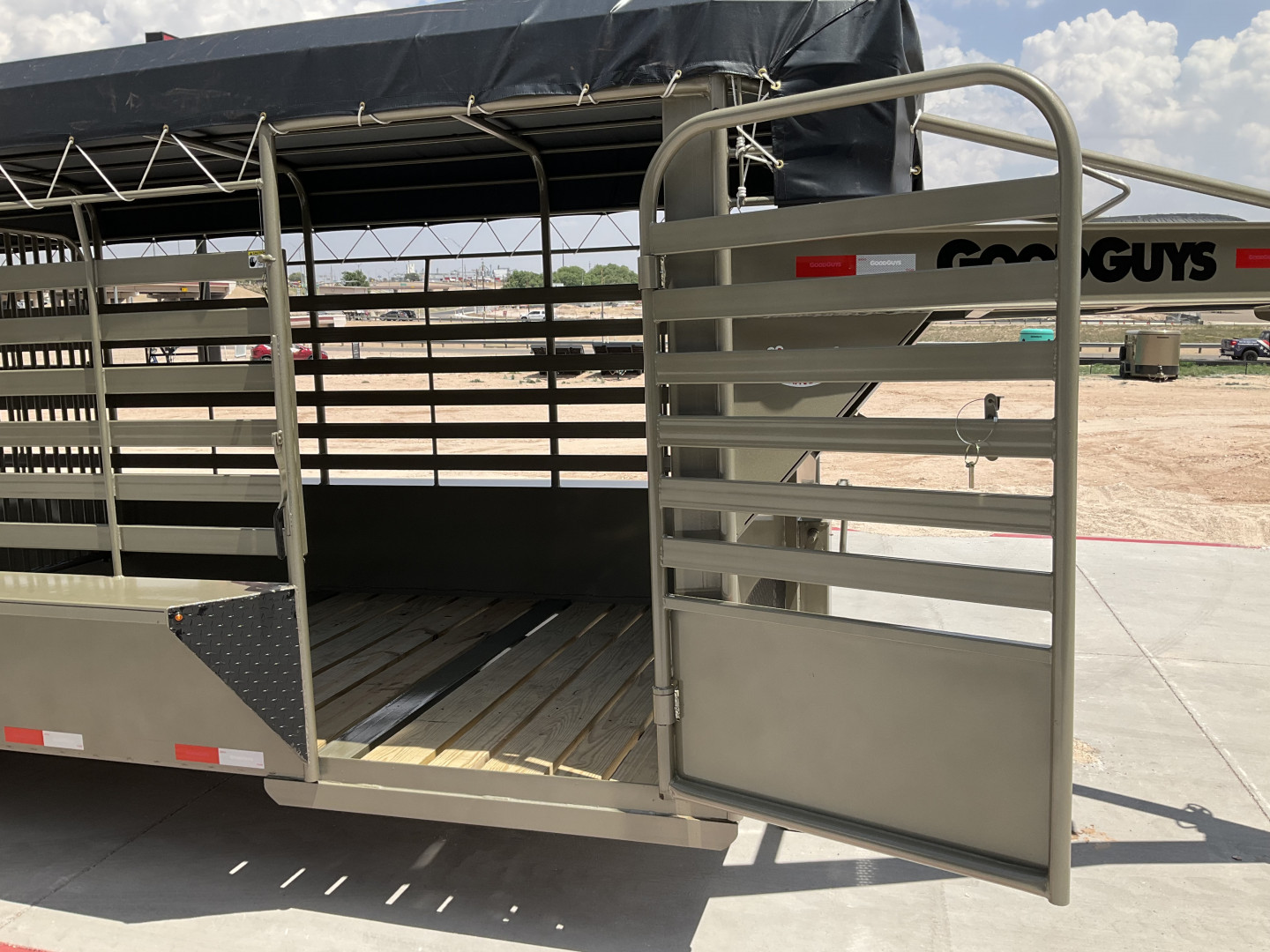 New 2026 Good Guys 6'8"x20' GN Bar Top Livestock Trailer - Wrangler for ...
