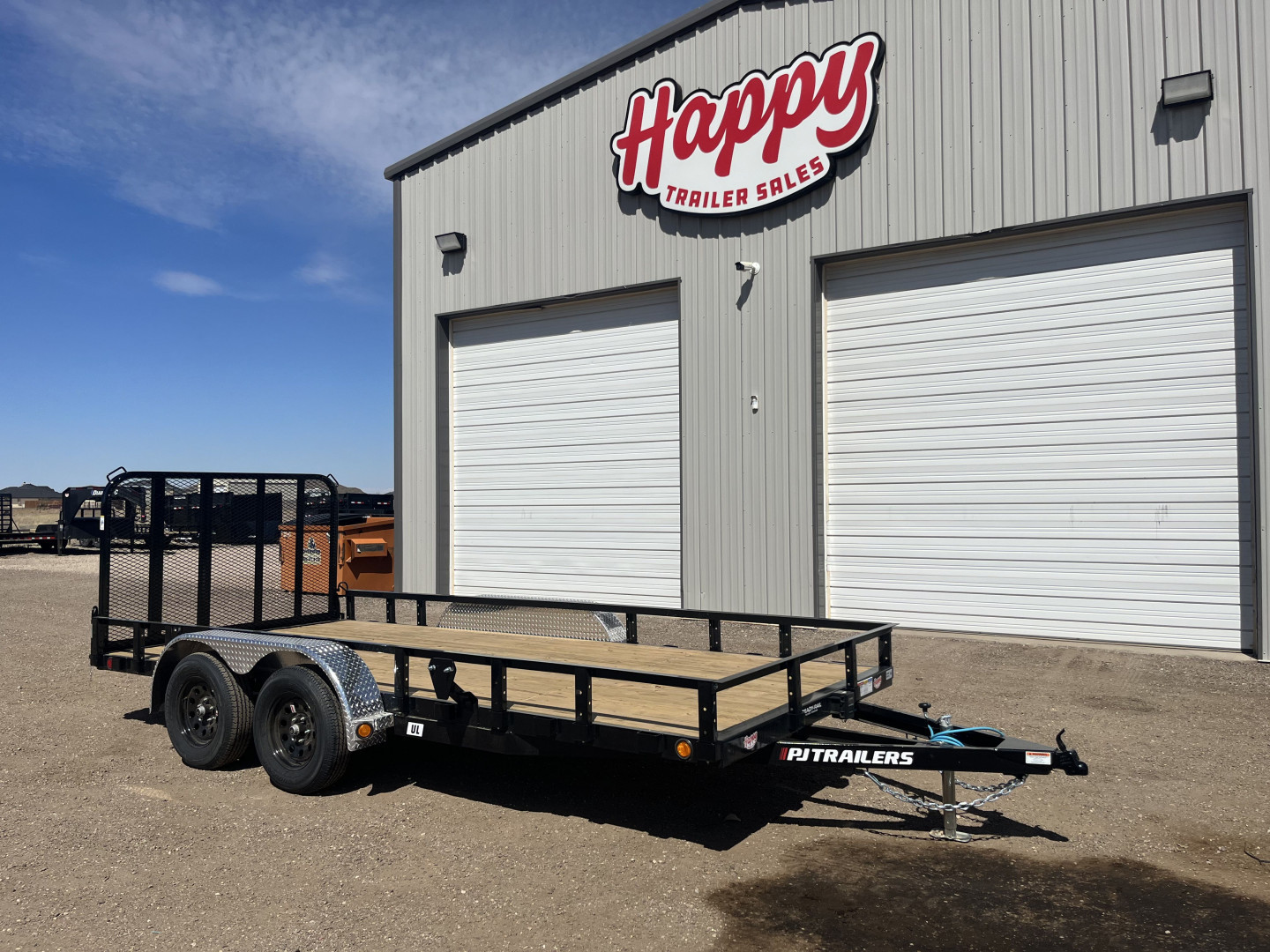 New 2026 PJ 83"x16' Tandem Axle Utility Trailer - UL for sale in ...