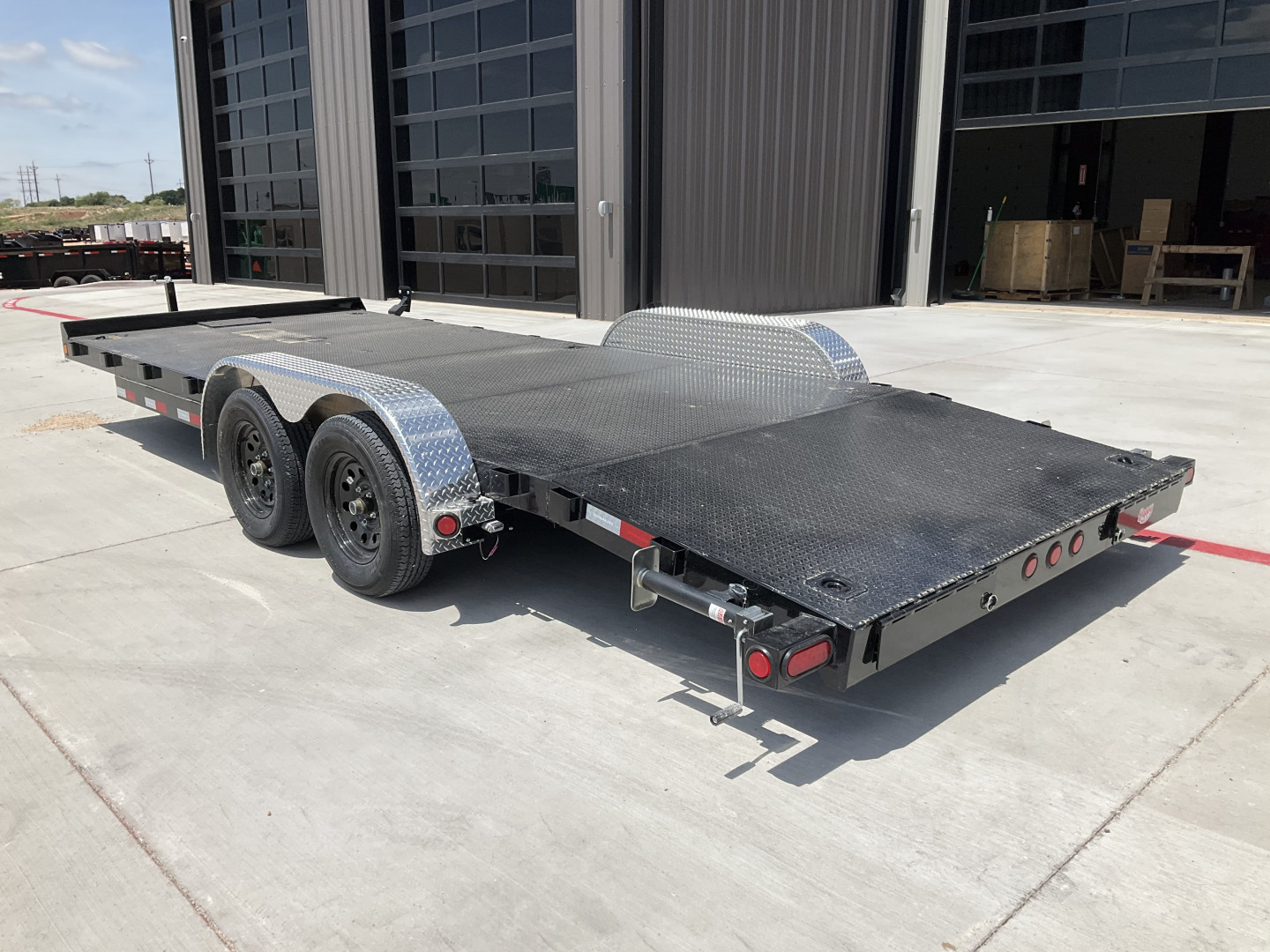 New 2026 PJ 83"x20' BP 5" Channel Steel Deck Carhauler - CH