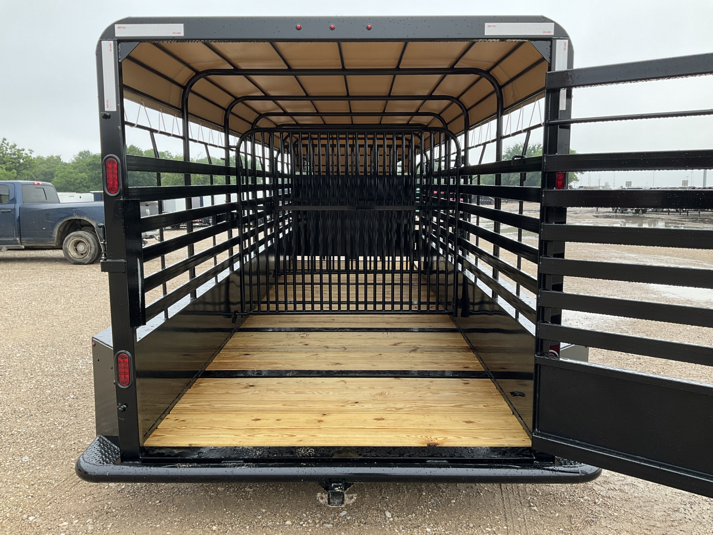 New 2026 Good Guys 6'8"x24' GN Bar Top Livestock Trailer - Wrangler for ...