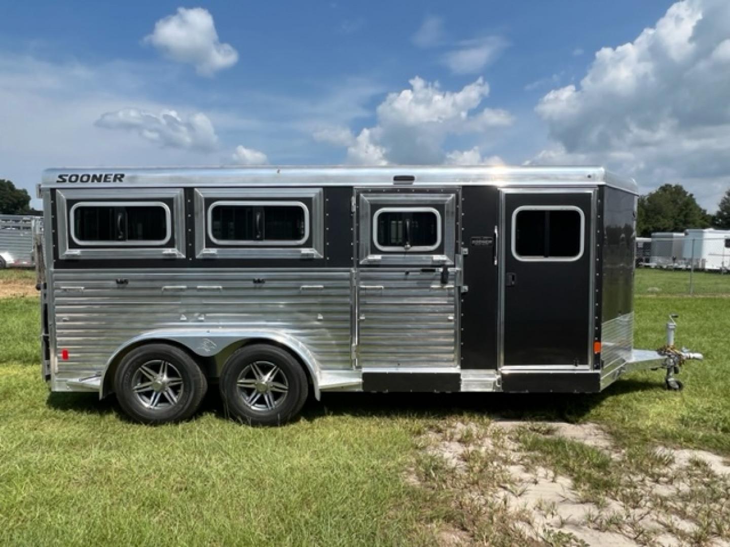 New 2023 Sooner Sooner 716W Low Pro IN STOCK Stock / Stock Combo Trailer