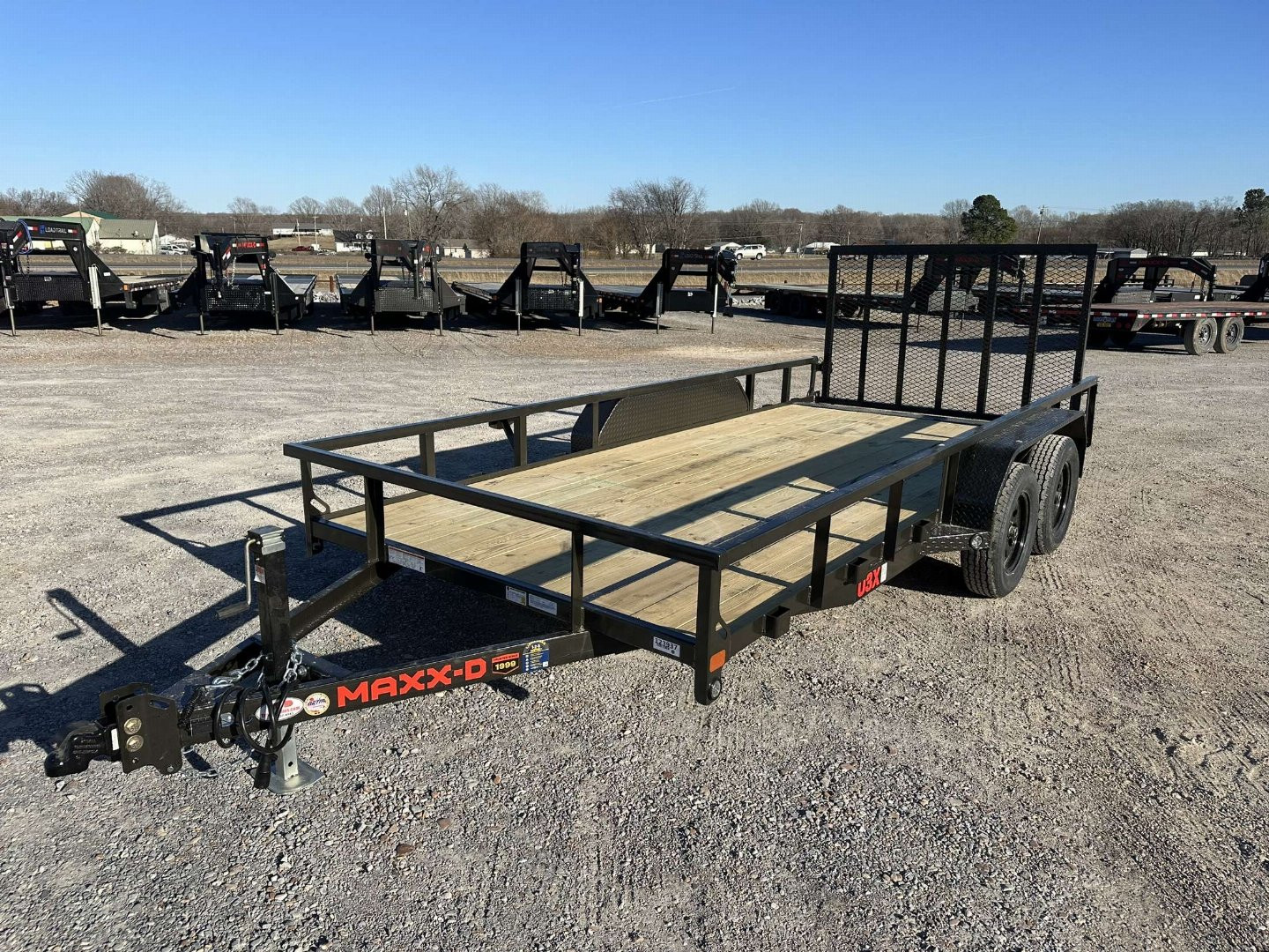 New 2025 MAXXD 16' x 83" 7k Utility Trailer