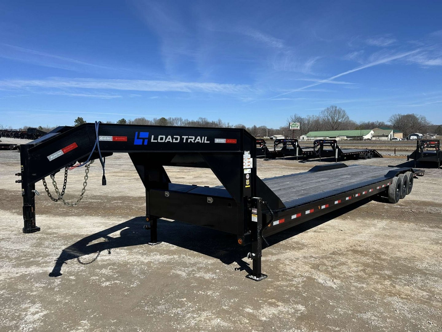 Used 2024 Load Trail 102"X40' 21K Gooseneck Equipment Trailer