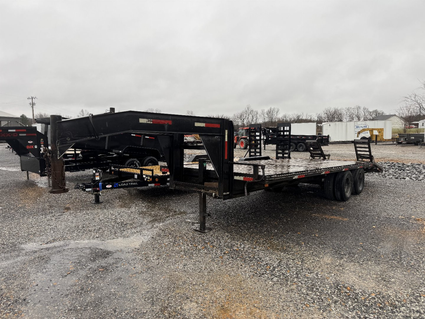 Used 1996 GPI 96"x24' 20K GN Flatbed Trailer for sale in Dexter, KY