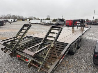 Used 1996 GPI 96"x24' 20K GN Flatbed Trailer for sale in Dexter, KY