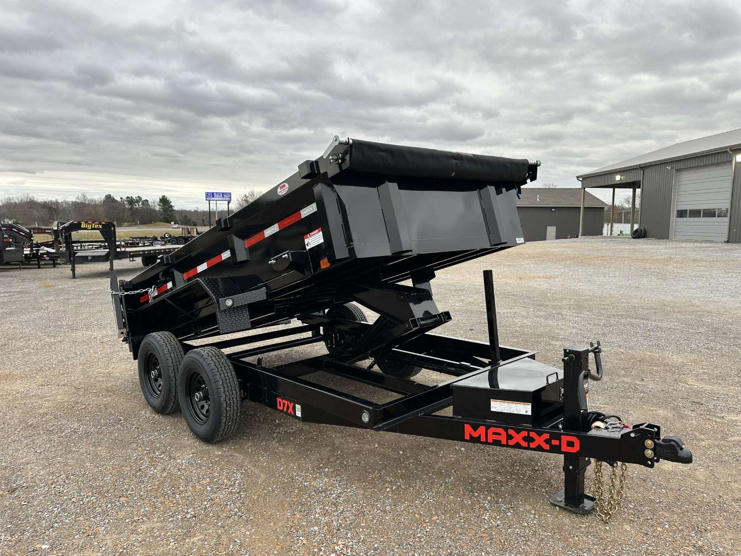 New 2025 MAXXD 72"x12' 10k Dump Trailer for sale in Dexter, KY
