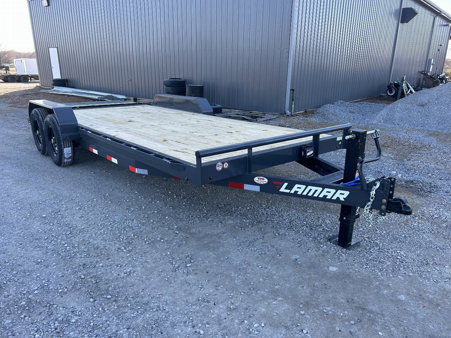 New 2025 Lamar 83" X 20' 14K Equipment Trailer