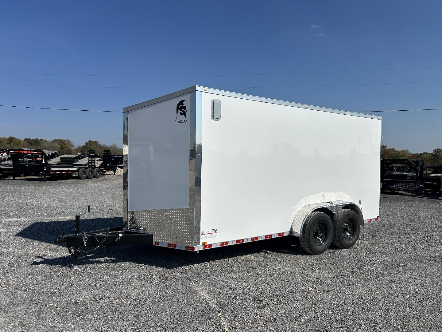 New 2025 Spartan 7' X 16' 14K Enclosed Trailer