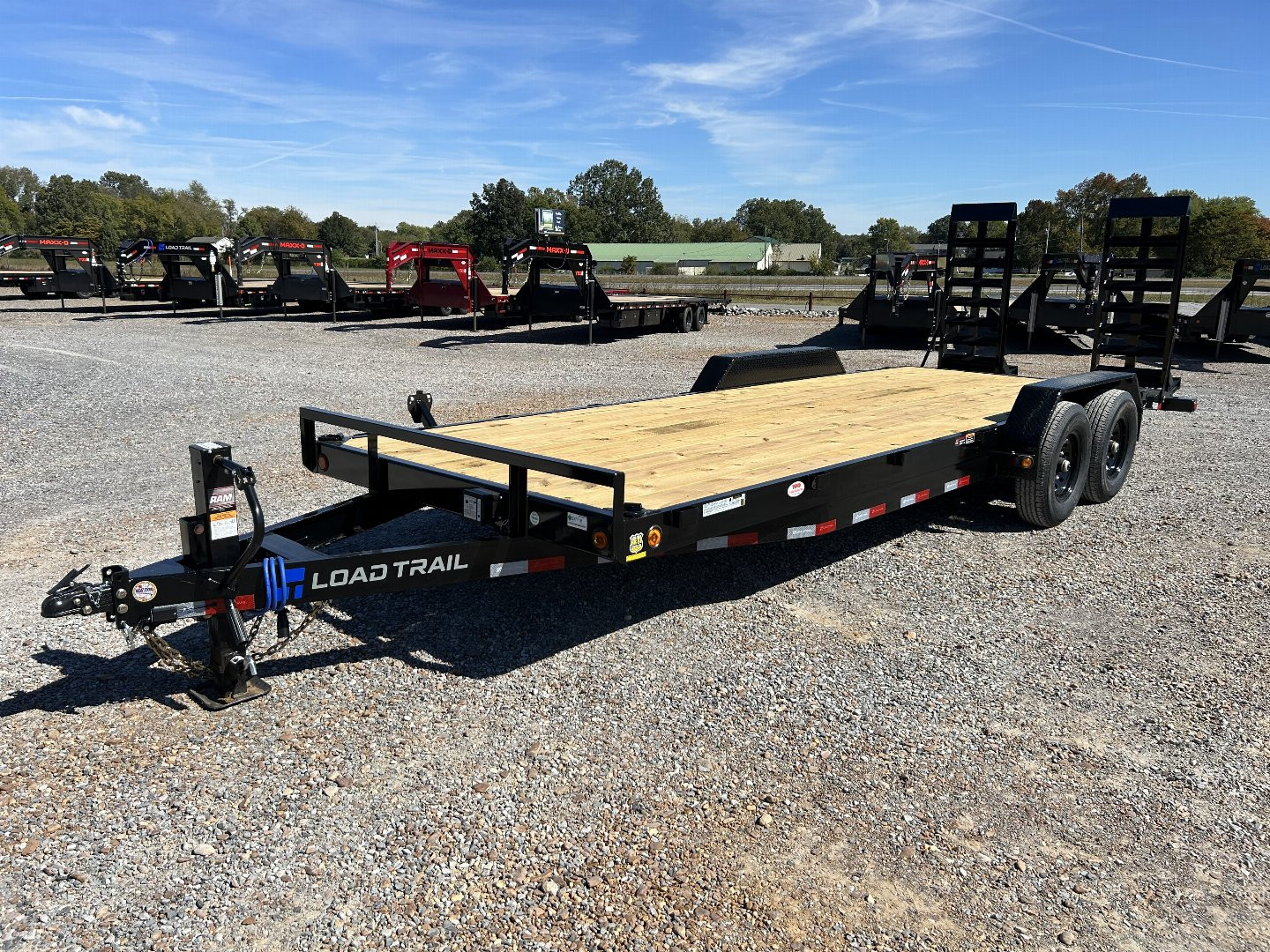 New 2025 Load Trail 83"x22' 14k Equipment Trailer