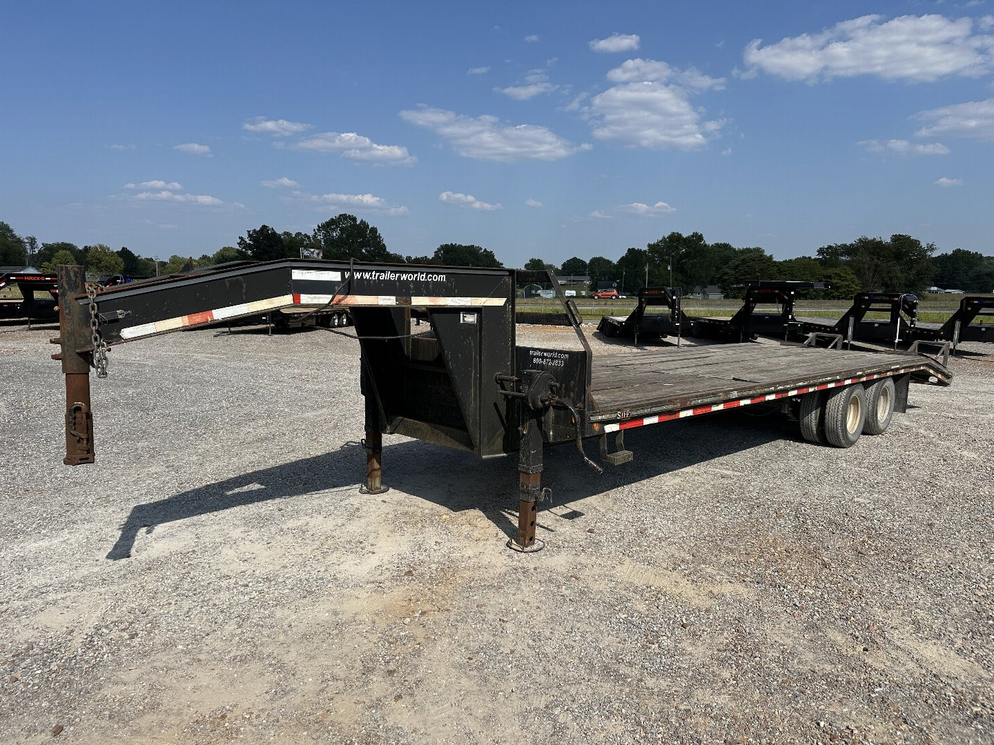 Used 2005 Better Built 29' 20k Gooseneck Flatbed Trailer