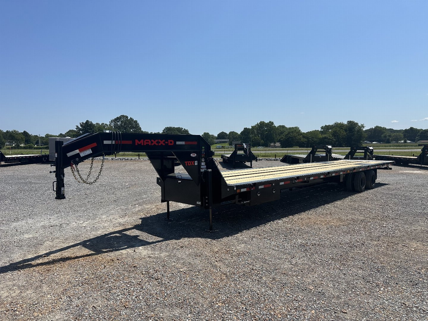 New 2025 MAXXD 102"X40' 30K Full Tilt Container Gooseneck Trailer