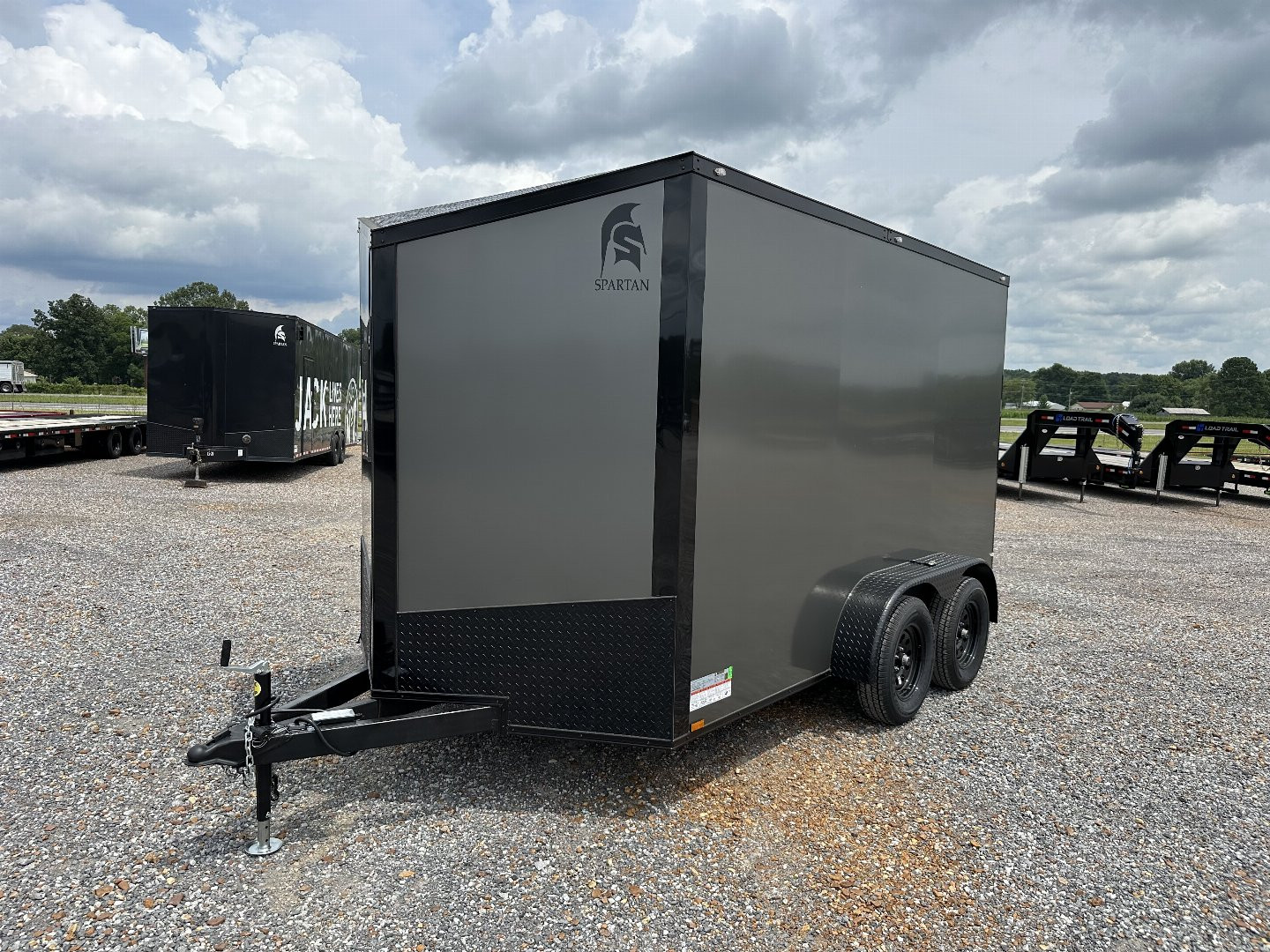 New 2024 Spartan 7'X12' 7k Enclosed Trailer