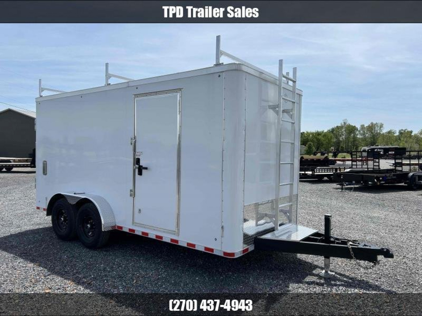 New 2025 Cross 7'X16' 14K Enclosed Trailer CONTRACTOR PKG
