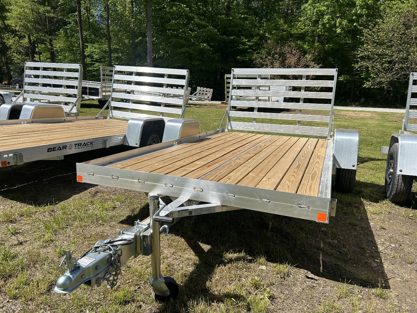 New 2025 BEAR TRACK BTU76144W Utility Trailer