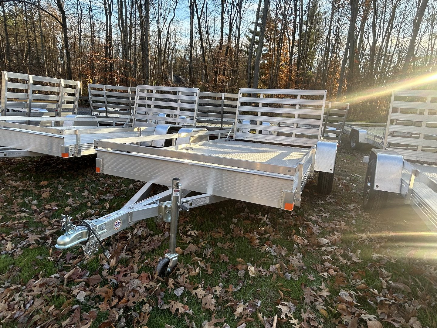 New 2025 Bear Track BTU76144F Utility Trailer