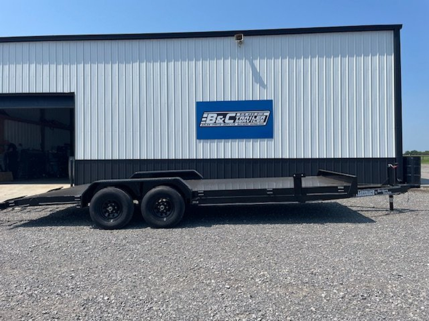 New 2024 DAVIDSON 83X20 TA 5200# AXLES CAR HAULER W/ RAMPS, BRAKE ...