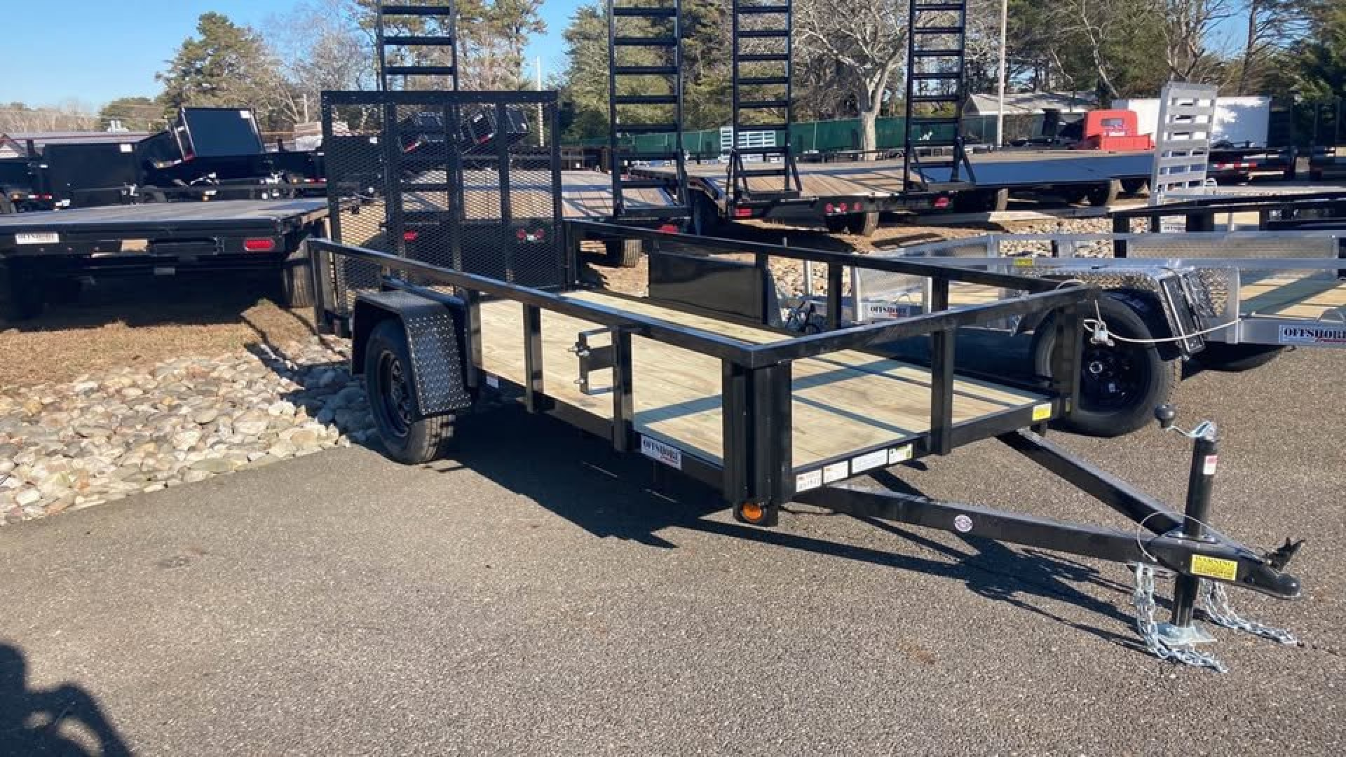 New 2025 Quality Steel and Aluminum 5x12 Utility Trailer
