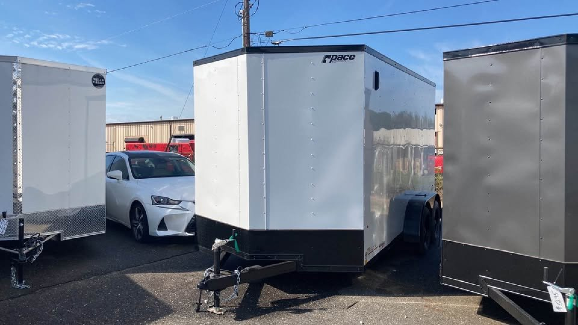 New 2026 Pace American 7x14 Cargo / Enclosed Trailer