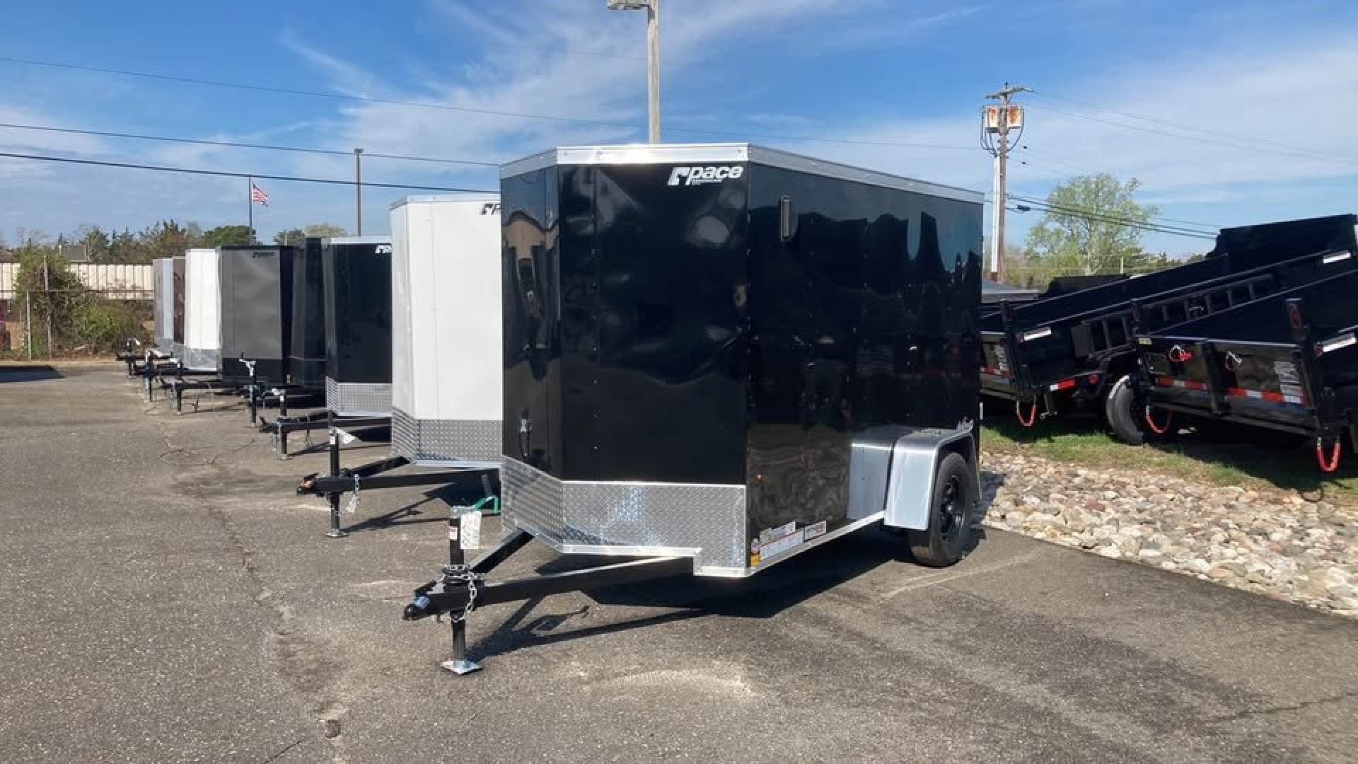 New 2026 Pace American 5x10 Cargo / Enclosed Trailer for sale in ...