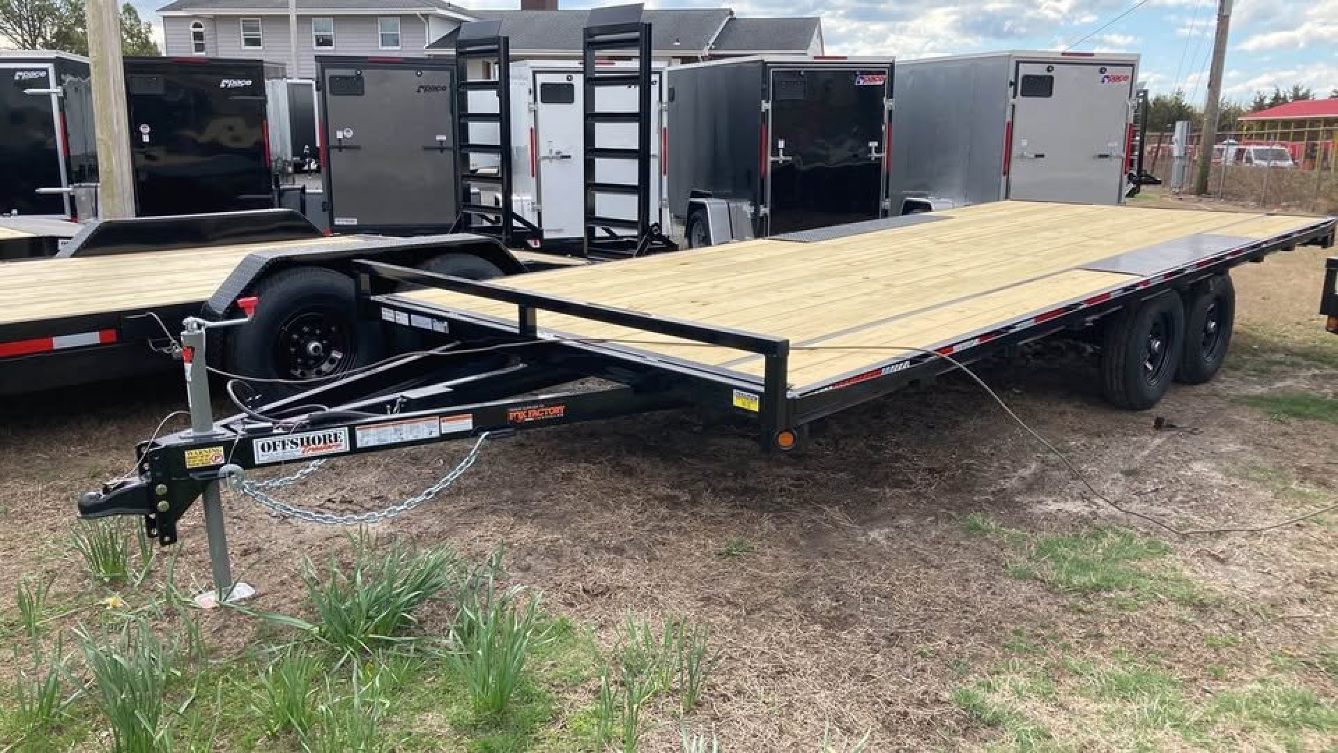 New 2026 Quality Steel and Aluminum 101x20 Deckover Trailer