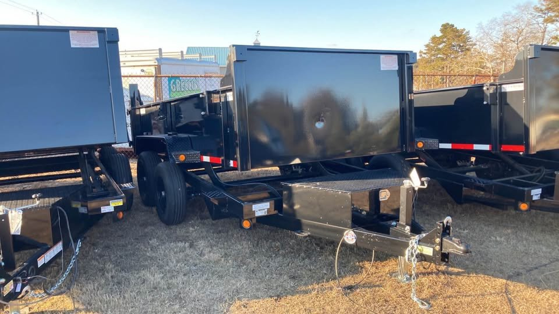 New 2025 Quality Steel and Aluminum 6x12 Dump Trailer
