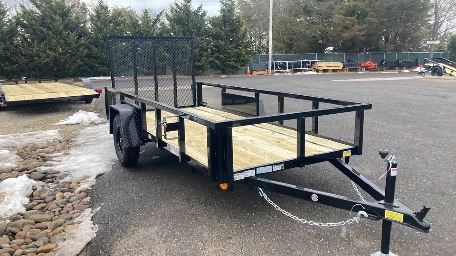 New 2026 Quality Steel and Aluminum 5x12 Utility Trailer