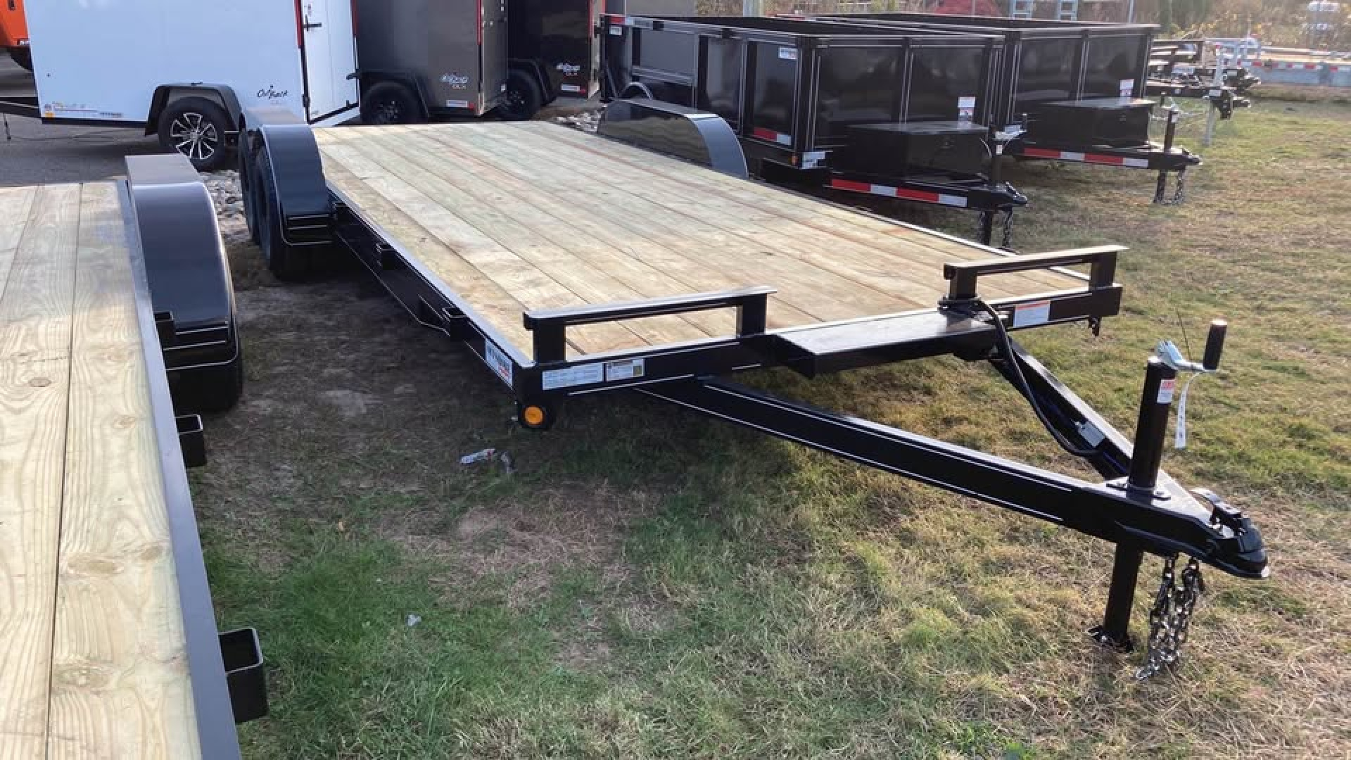 New 2026 P & T Trailers 20' wood deck Car Hauler for sale in Marmora, NJ