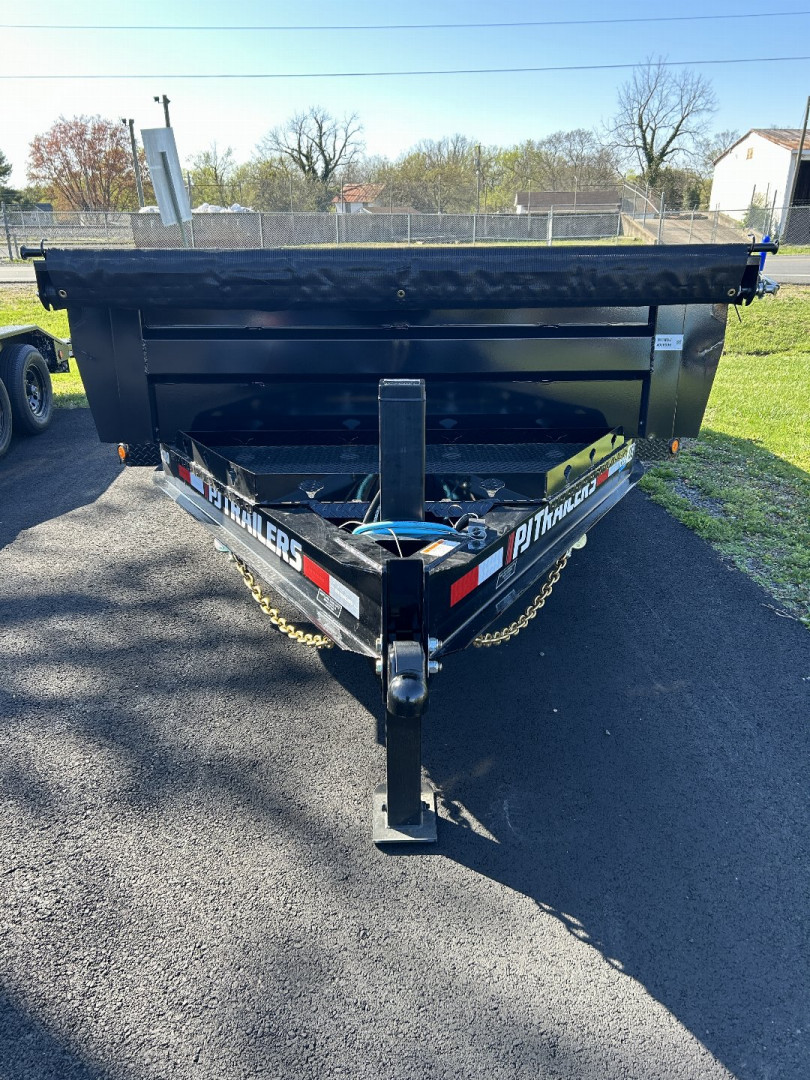 New 2025 PJ Trailers 14'x83" Low Pro Dump Trailer