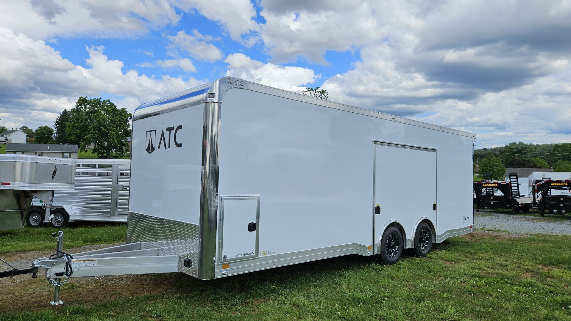 New 2025 ATC ROM550 8.5X24TA Car / Racing Trailer for sale in East ...
